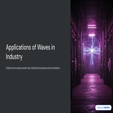 Applications-of-Waves-in-Industry.pdfjdud | PPT