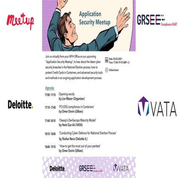 Application security meetup 02032021 | PPT