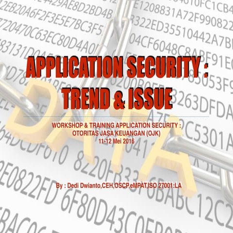 Application Security Trends And Issues Pdf