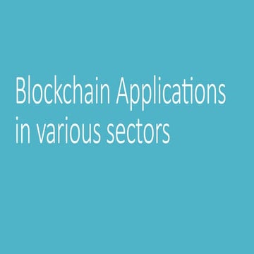 applications of blockchain in various sector.pptx