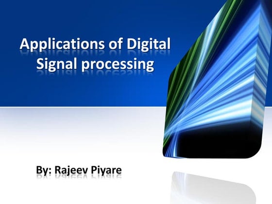 1. elementary signals | PPTX