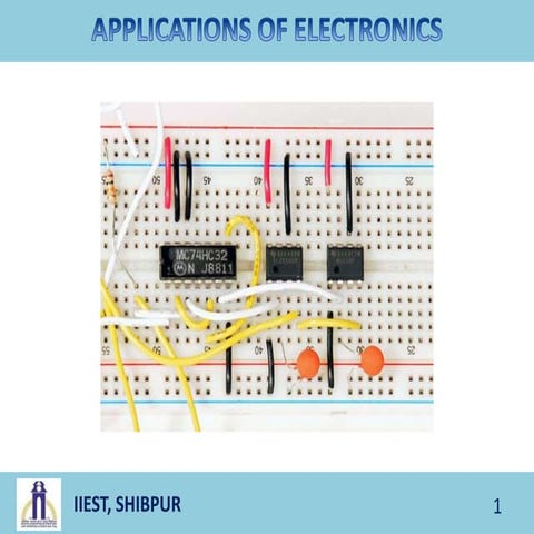 Applications of Electronics | PPTX