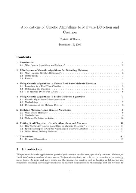 Are Evolutionary Rule Learning Algorithms Appropriate For Malware