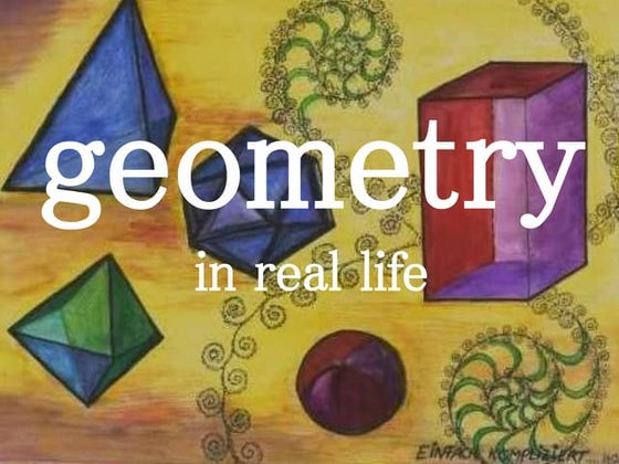 Geometry in daily life | PPT | Geography | Science