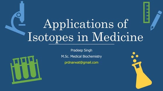 Uses of radioisotopes | PDF