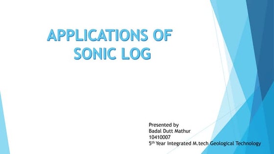 Well Logging: 02 caliper log | PPT