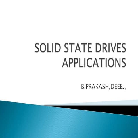 Applications of ssd in paper mills | PPTX