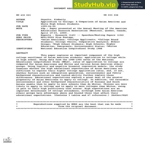Asian American Essay | PDF
