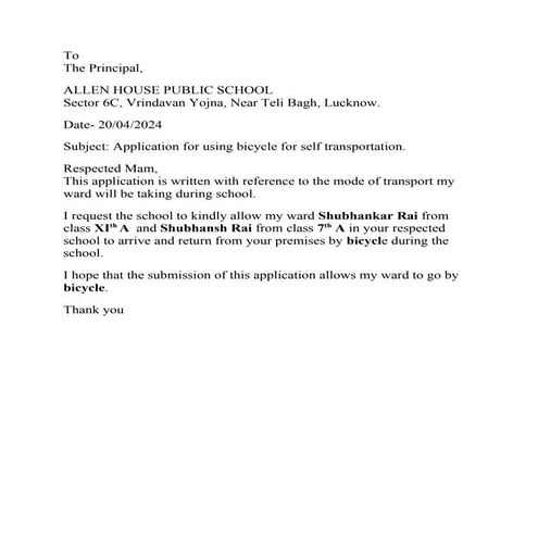 application transport.docx666666666666666 | DOCX