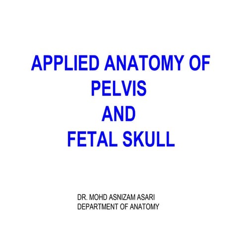 Classification of pelvis | PPTX