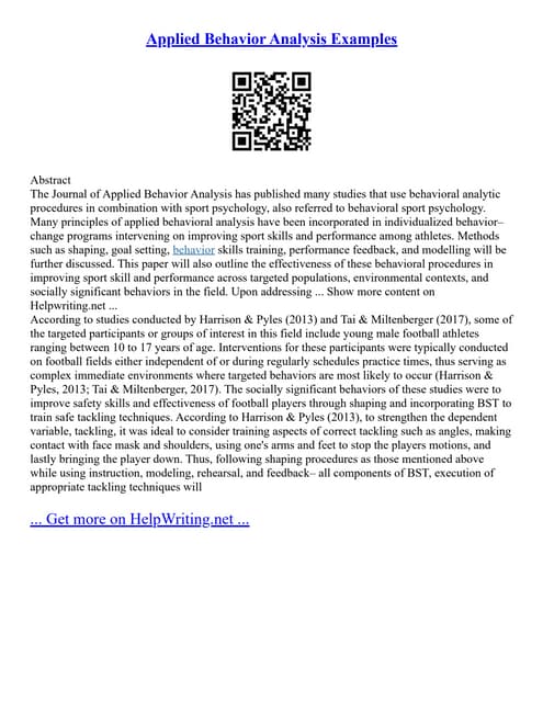 Behavioral Psychology | PPT