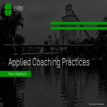 Applied coaching practices | PPT