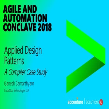 Applied Design Patterns - A Compiler Case Study | PPT