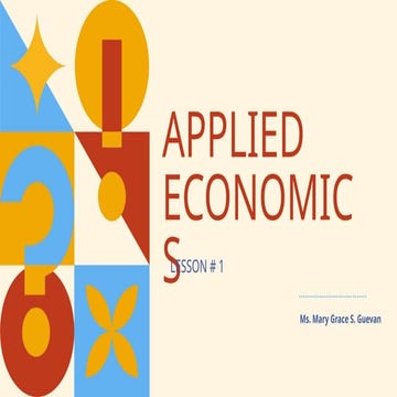 POWERPOINT PRESENTATION APPLIED ECONOMICS - LESSON 1.pptx