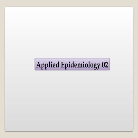 Applied Epidemiology considering vari.ppt