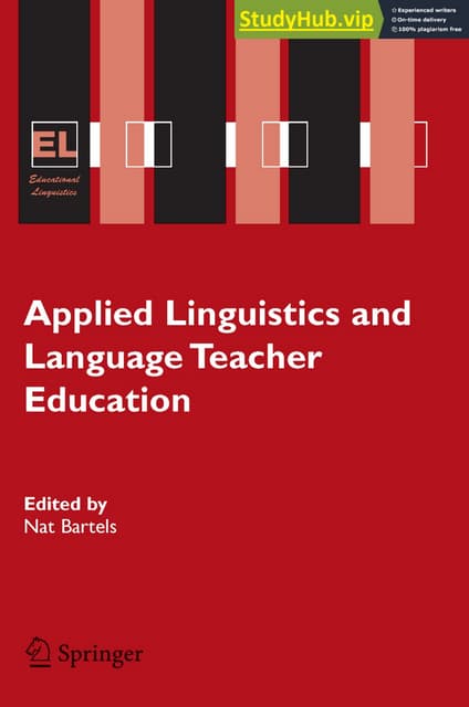 Applied Linguistics And English Language Teaching | PDF