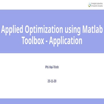 Applied optimization in Matlab for Power System_2.pptx