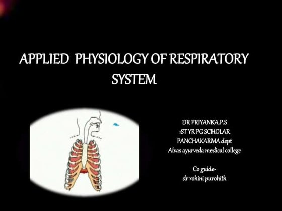 FUNCTIONAL ANATOMY OF RESPIRATORY SYSTEM.pptx | Lung and Respiratory ...