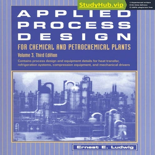 Applied Process Design for Chemical and Petrochemical Plants. Vol. 3. E ...