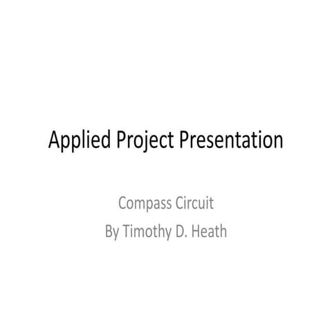 Senior project presentation | PPT