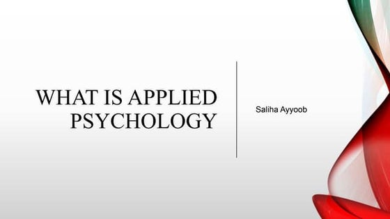Fields of psychology | DOCX | Mental Health | Diseases and Conditions