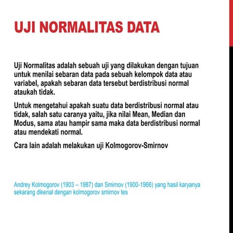 APPLIED STATISTIC - UJI NORMALITAS DATA.pptx