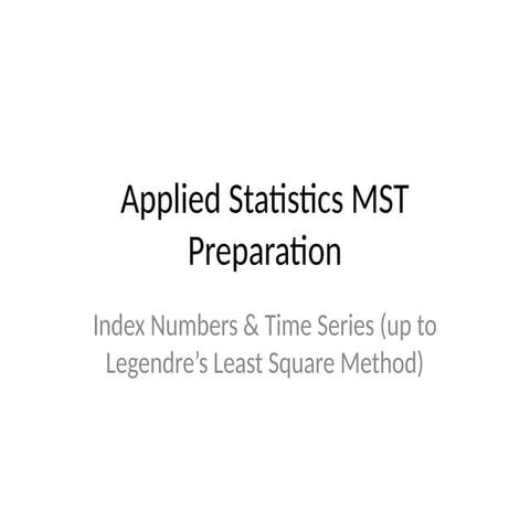 Applied_statistics _ M S T_ P P T _x..... | PPT