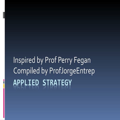 Applied strategy | PPT