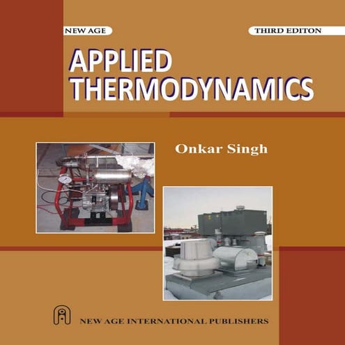Applied thermodynamics onkar singh (new) | PDF