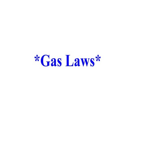 Applied thermodynamics(lecture 4)gas laws | PDF
