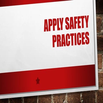 Apply-safety-Practices in Shielded Metal Arc Works | PPTX