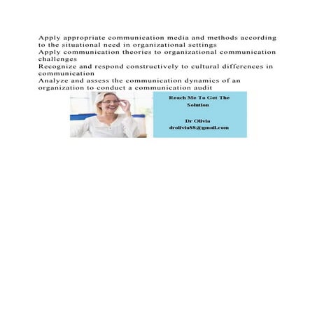 Apply appropriate communication media and methods according to the s.docx