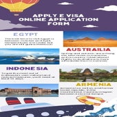 Apply e visa online application form | PDF