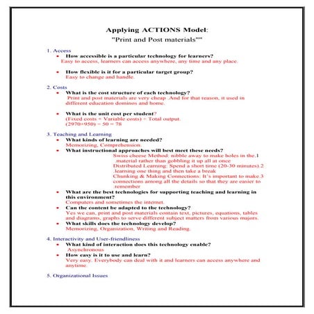 Applying Actions Model Doc Desktop Publishing Computer Software And Applications