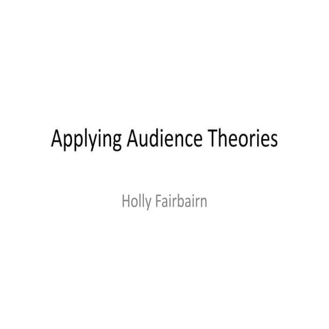 Character & Casting profiles