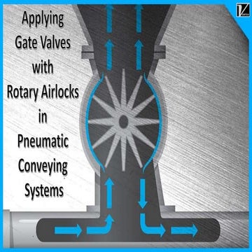 Applying Gate Valves with Rotary Airlocks in Pneumatic Conveying ...