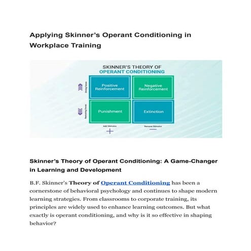 Applying Skinner’s Operant Conditioning in Workplace Training.pdf