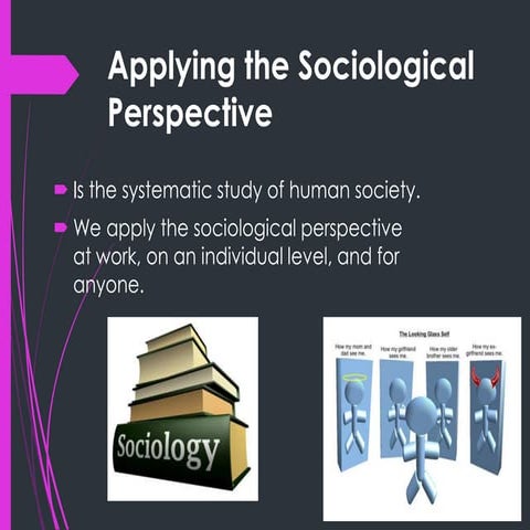Applying the sociological perspective | PPTX