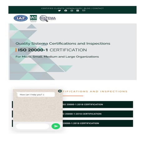 WHY IS ISO 20000-1 CERTIFICATION A GOOD IDEA FOR YOUR ORGANIZATION ...