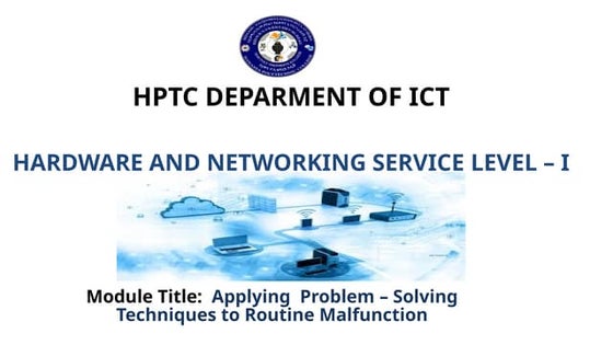 Maintain Computer Systems and Network.ppt