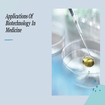 Molecular Biology tech. used in medical biotechnology | PDF
