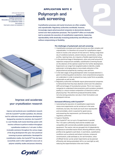 Polymorphism | PPTX | Chemistry | Science