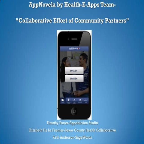 App novela project | PPT