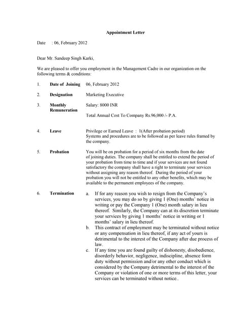 Empowered Official Appointment and Designation Letter Templates
