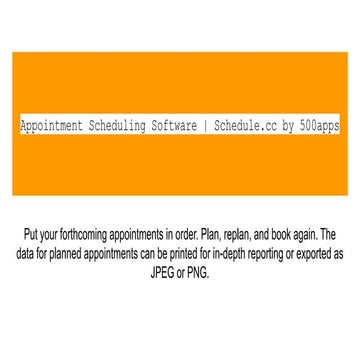 Appointment Scheduling Software _ Schedule.cc by 500apps.pdf
