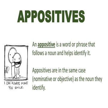 Appositive sgrade8 | PPTX