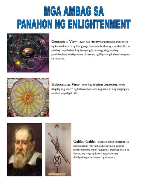 MGA AMBAG NG RENAISSANCE SA IBA-IBANG LARANGAN | PPT