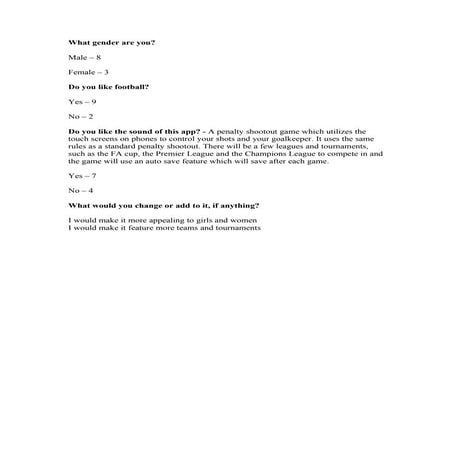 App Idea Answers | DOC