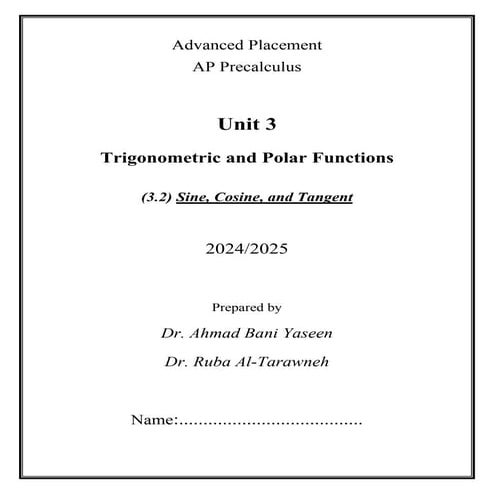 AP Precalculus (3.2)-unlocked.pdfndndndd | PDF