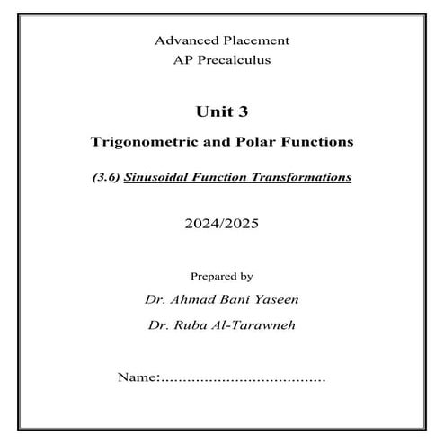 AP Precalculus (3.6) s-unlocked 2.pdfhdm | PDF